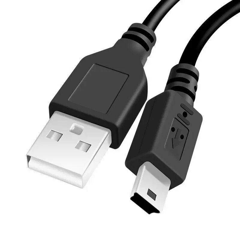 Кабель для передачи данных для старых моделей мобильных телефонов с портом mini USB T-типа, удлиненный, для подключения