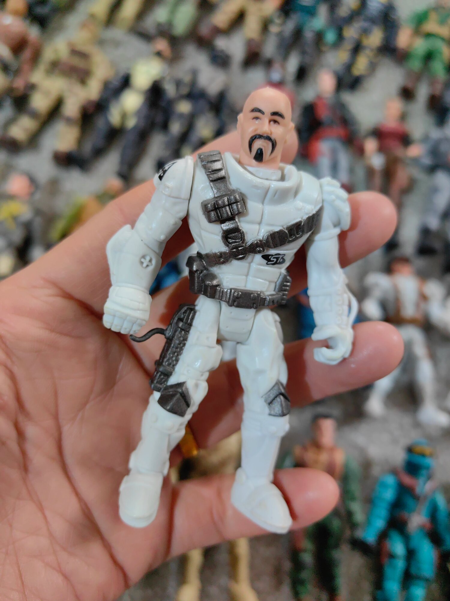 Военная фигурка Lanard Elite Force 1:18, белый, армейский зеленый