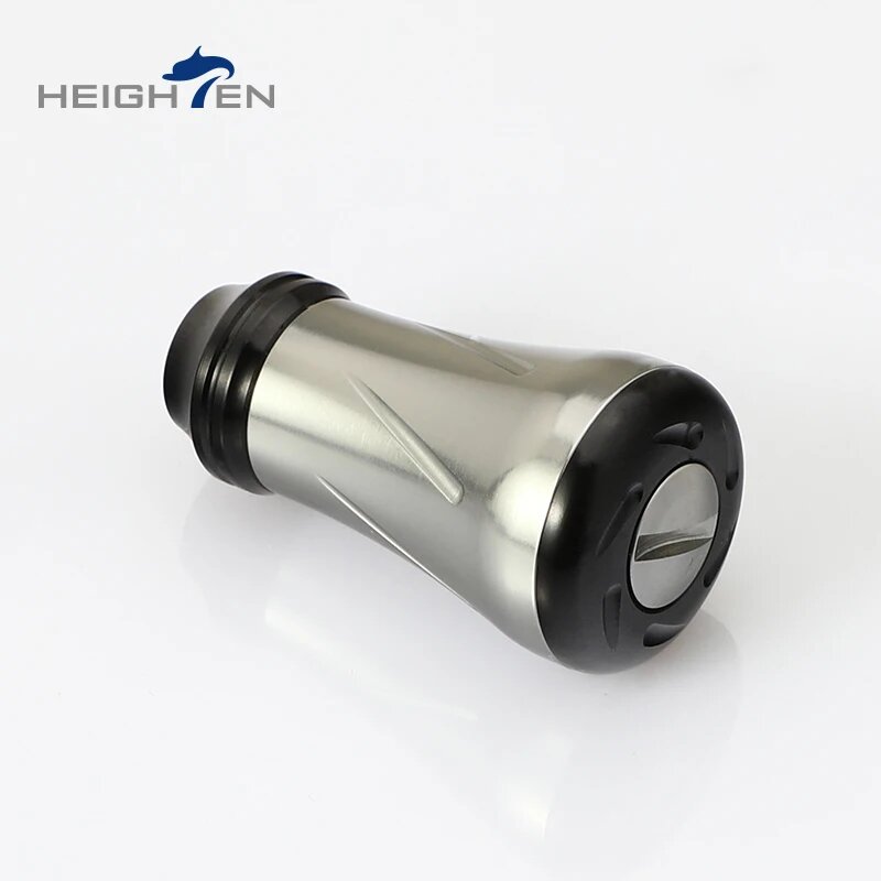 Ручка для катушки HEIGHTEN 19 мм алюминиевая Черный, Black Silver