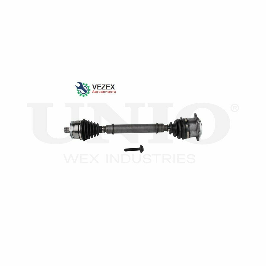UNIO CVJ-10125 Привод в сборе передний правый VW Passat B5 96-, Audi A4 95-, Skoda Superb (3U4) 01- (МКПП)