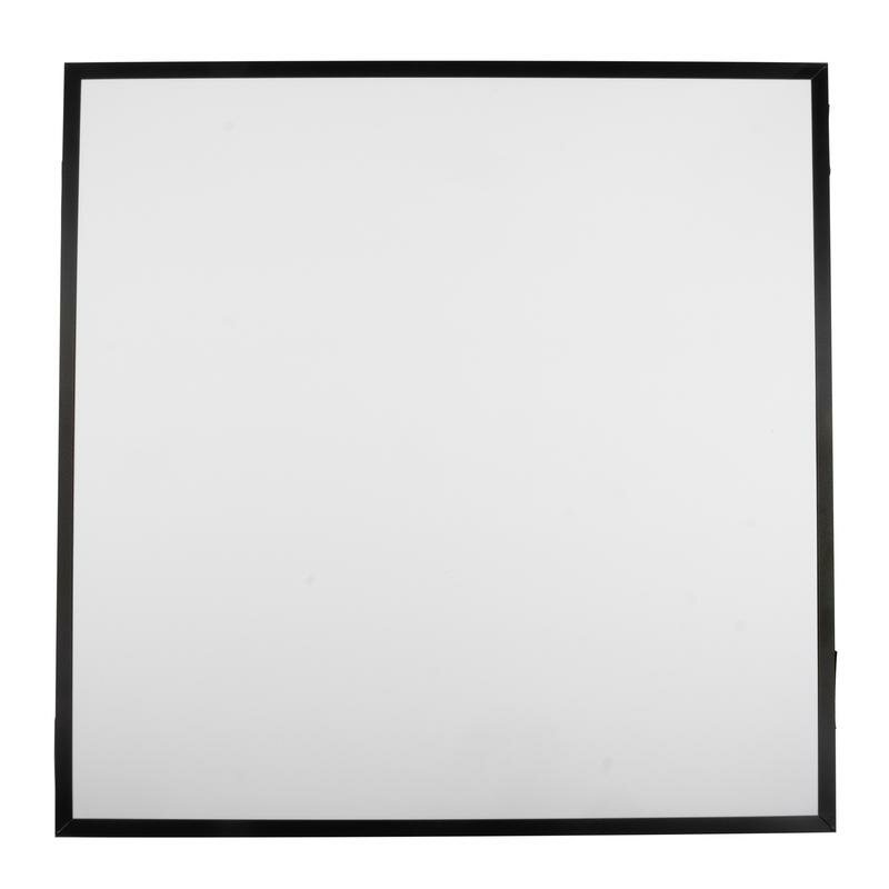 Светильник светодиодный PPL 588/G OPAL 40Вт 4000К IP40 588х588х25мм BLACK ДВО в потолок Грильято панель Pro JazzWay 5062023