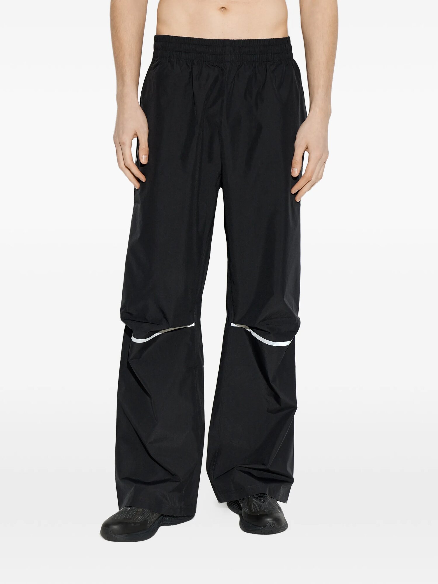 Брюки New Balance, размер XL INT, черный