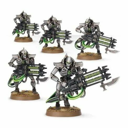 Смола Миниатюра Necron Immortals Warhammer 40000 / миниатюр для настольной игры Упражнения для раскрашивания