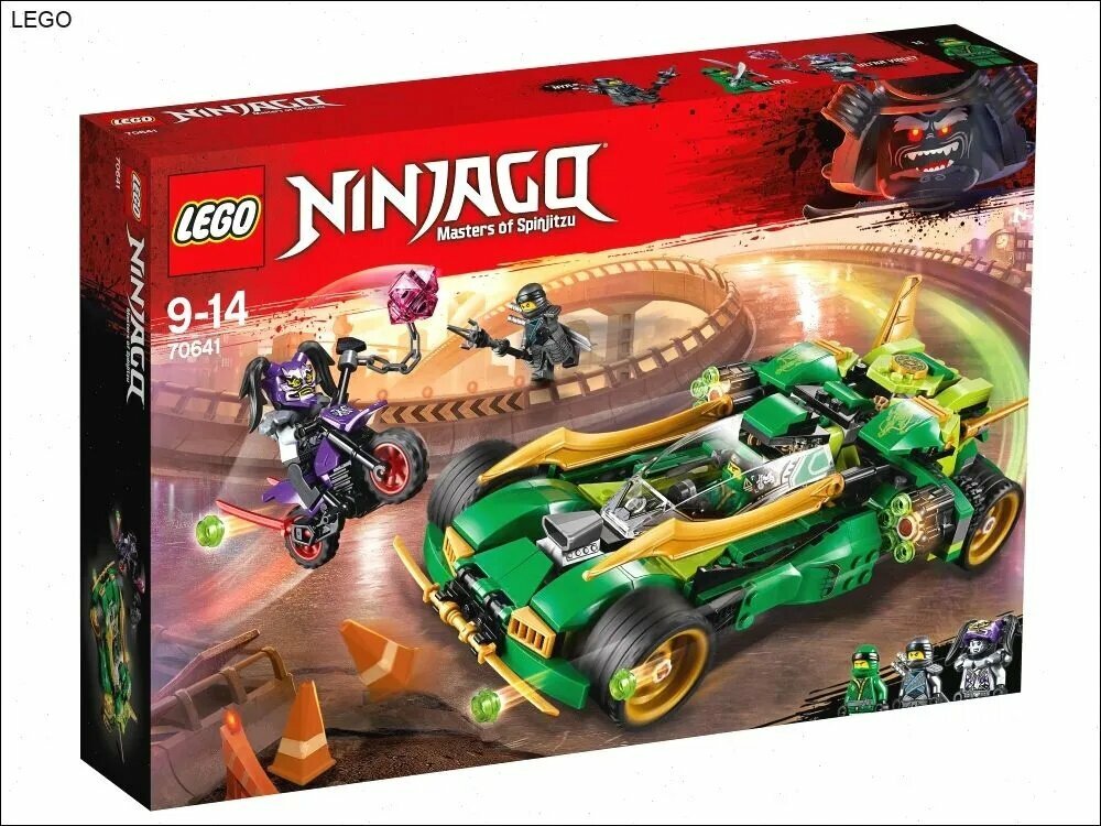 Конструктор Ninjago 70641 Ninja Nightcrawler