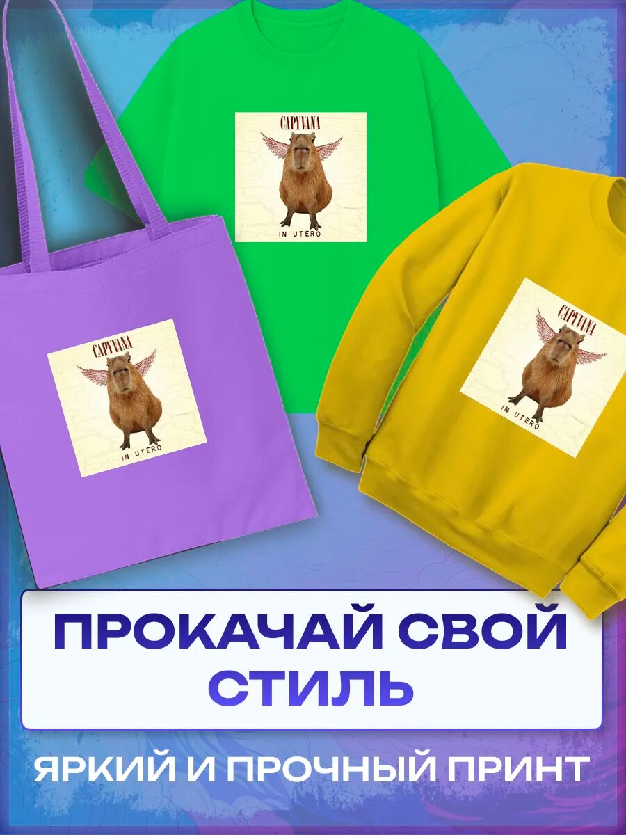 Термонаклейка capyvana — фото 1