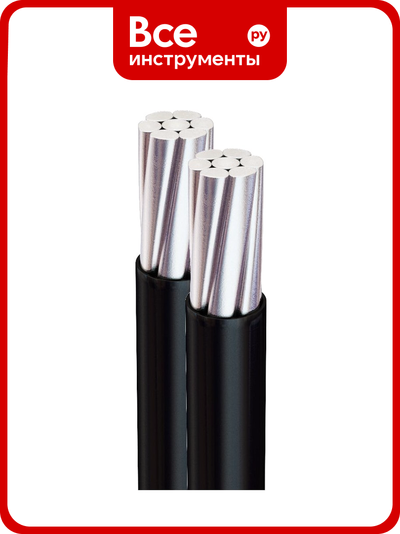 Провод СИП-4 Угличкабель 2x16-0,6/1 кВ бухта 100 м P51042J40000000-10