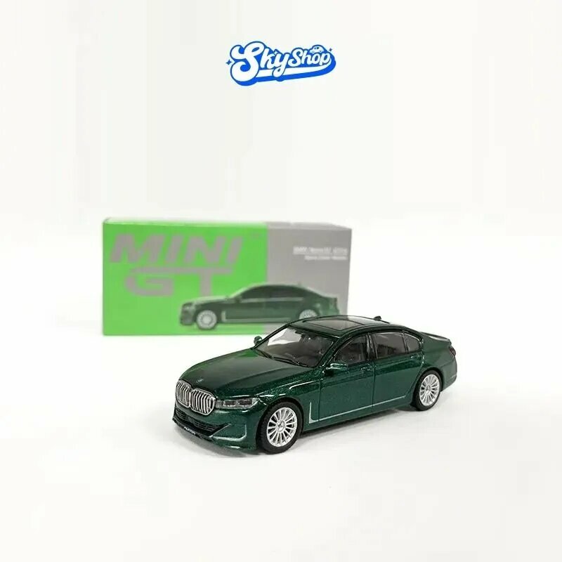 Машинка металлическая модель MINI GT 1:64 #498 BMW Alpina B7 xDrive Alpina Green Metallic