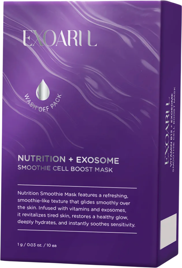 EXOARI L Питательная смузи-маска с экзосомами для восстановления кожи Nutrition + Exosome Smoothie Cell Boost Mask 200 шт.