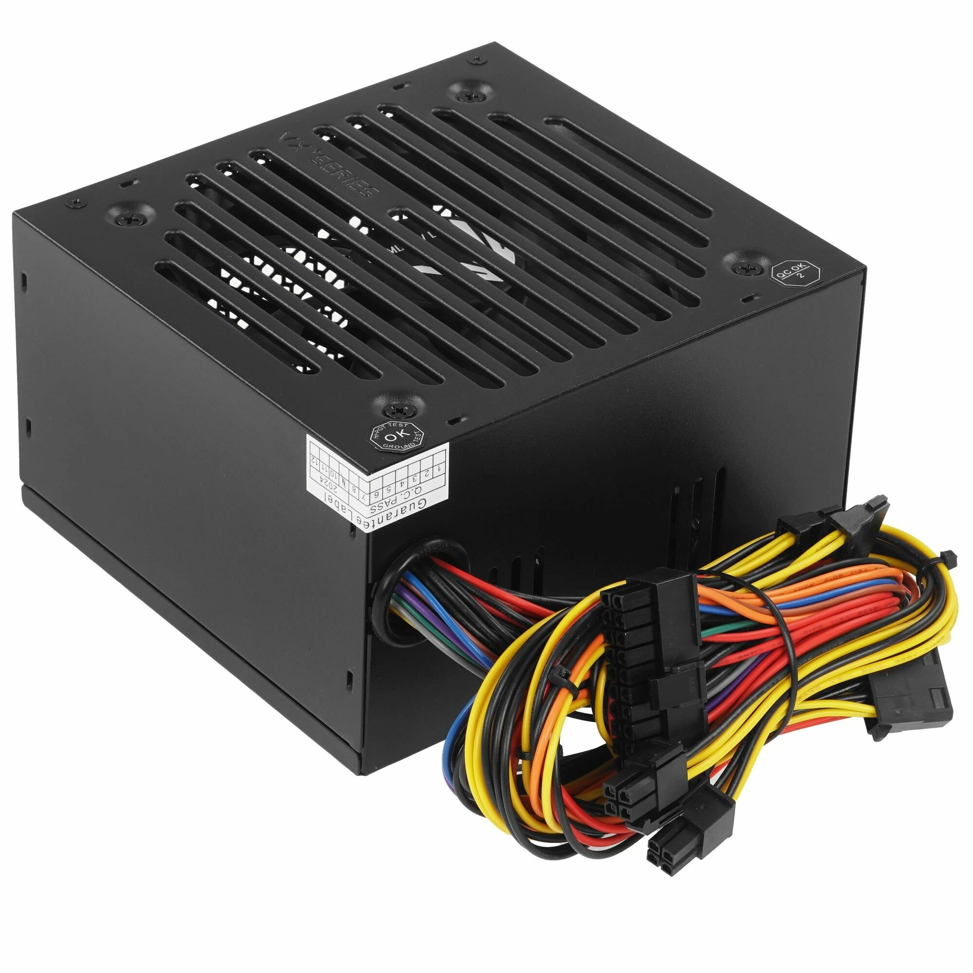 Блок питания Formula VX PLUS 350 (VX-350 PLUS 350W) черный - ATX 20+4 пин, 4 pin + 4 pin CPU, 2 SATA, Нет PCI-E PCI-E