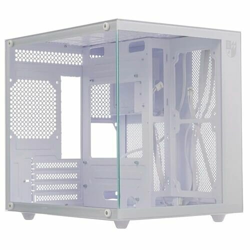 Компьютерный корпус Iron Pride INVADER Q3S (УФ-00002576) белый - Mini Tower, Micro-ATX, USB 2.0 Type-A, USB 3.2 Gen 1 Type-A