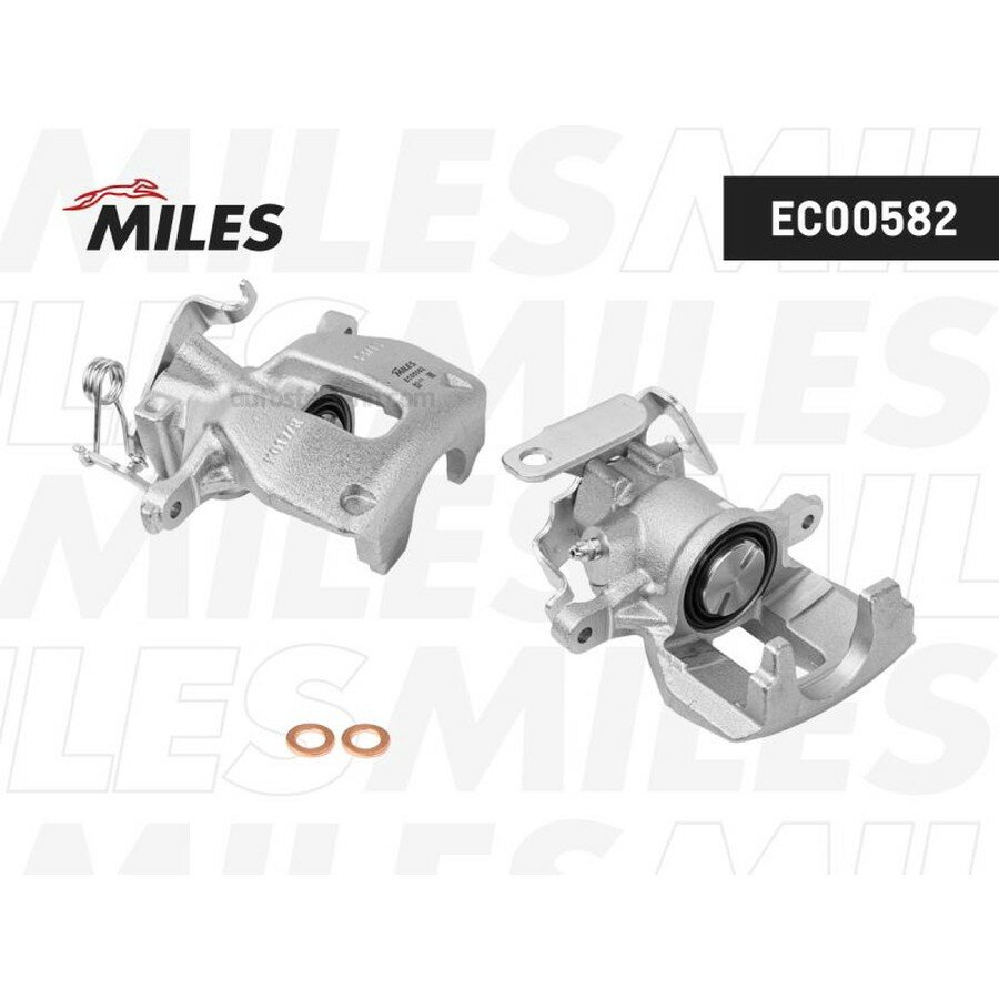 MILES EC00582 Суппорт тормозной Ford Transit 06- (задн. прав.) Без Скобы, Чугун