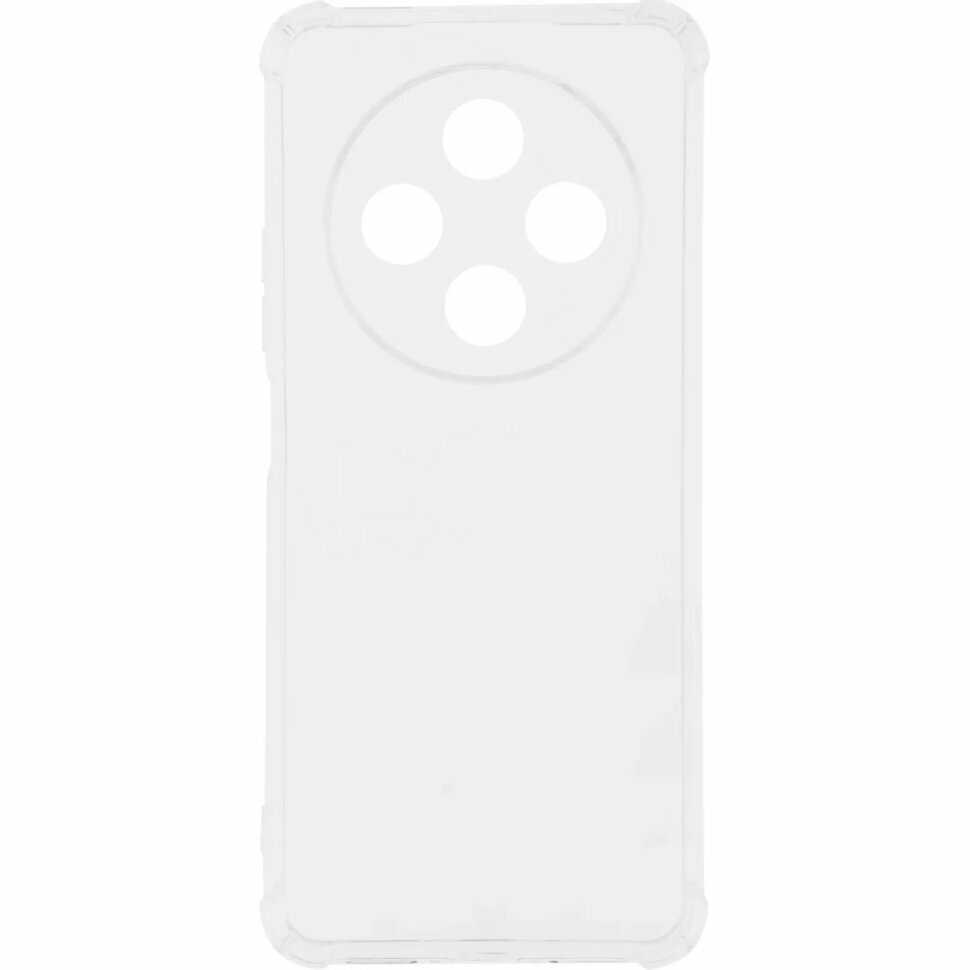 Чехол накладка PERO силикон для Xiaomi Poco C75 прозрачный усиленный, 2332767