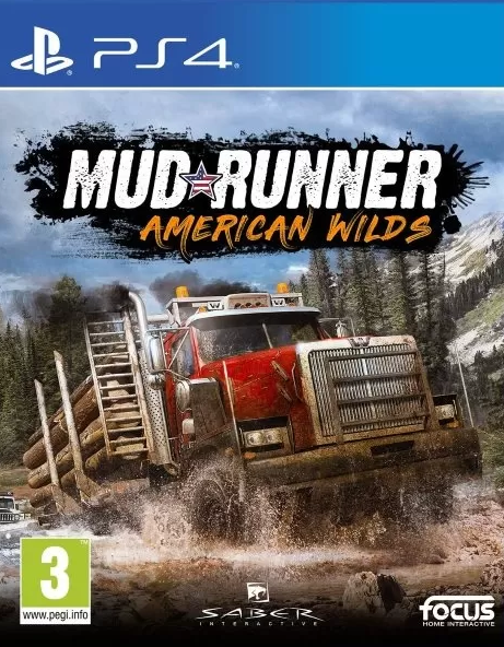 Видеоигра Sony Mud Runner American Wilds Для PS4, оригинал, гарантия 1 год