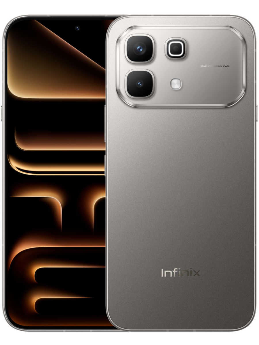 Смартфон Infinix Note 60 X6879 256Gb 8Gb титан 3G 4G 6.78" 1080x2436 And15 50Mpix 802.11 a/b/g/n/ac