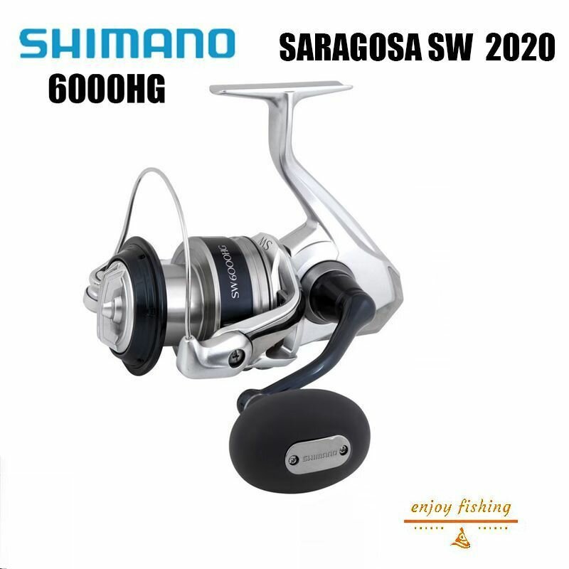 2020 SHIMANO SARAGOSA SW 6000HG Прялка Рыболовная катушка Рыболовные снасти