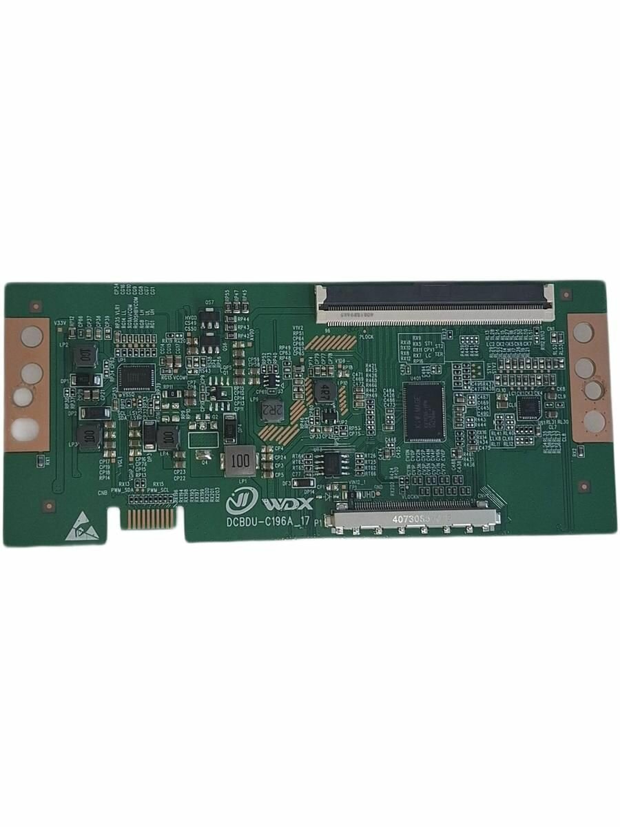 Плата T-Con (PT650GT01-2), для телевизора Tuvio TD65UFBSV2