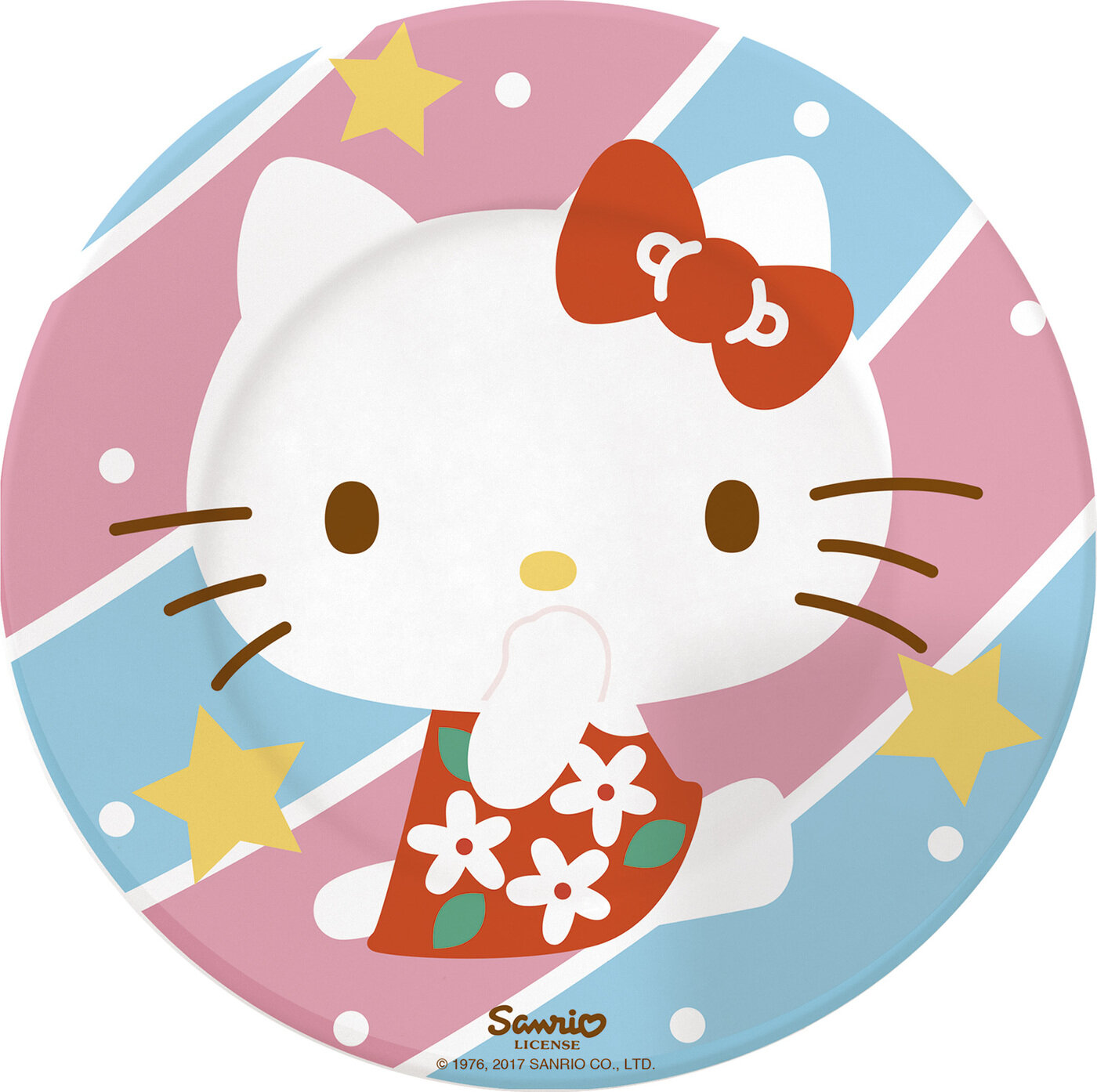 Stor Тарелка десертная "Hello Kitty. Искусство" 19 см 1 шт белый