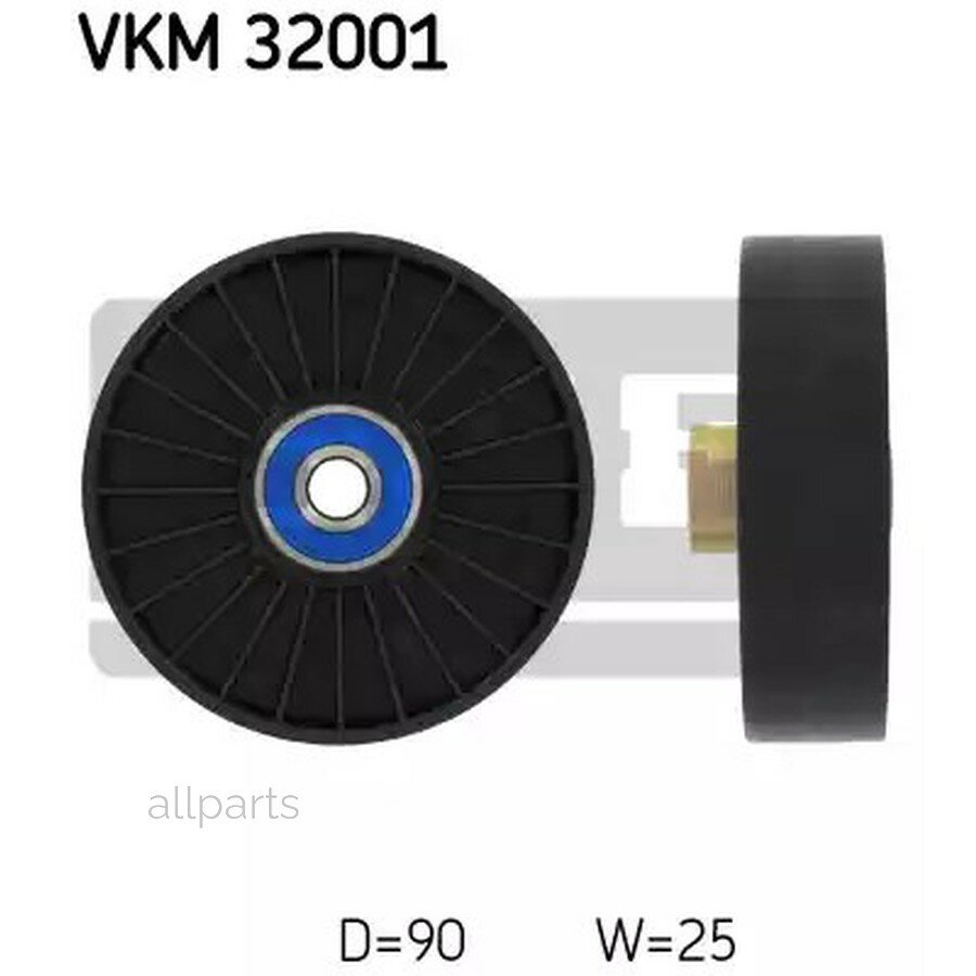 SKF VKM32001 SKF ролик-натяжитель ручейкового ремня