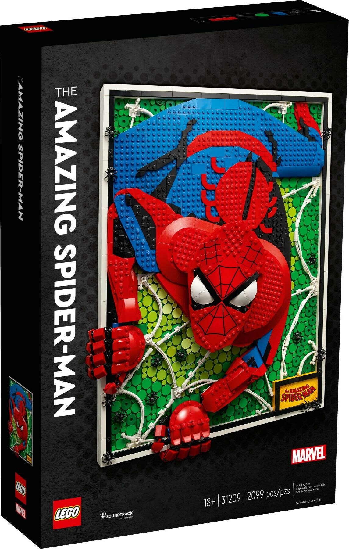 Конструктор LEGO Art 31209 Невероятный Человек-Паук, 2099 дет. (Лего Арт 31209)