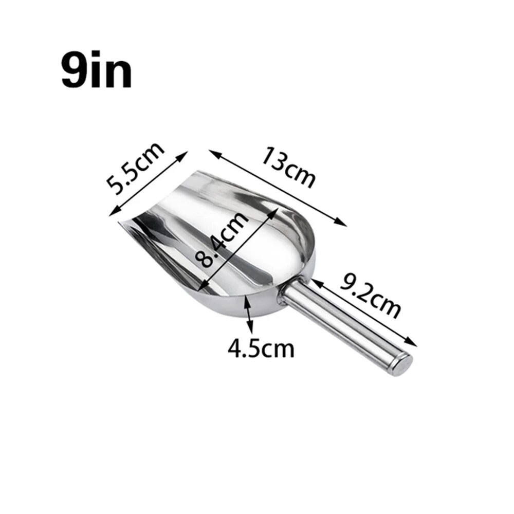 Ложка для льда из нержавеющей стали 9inch