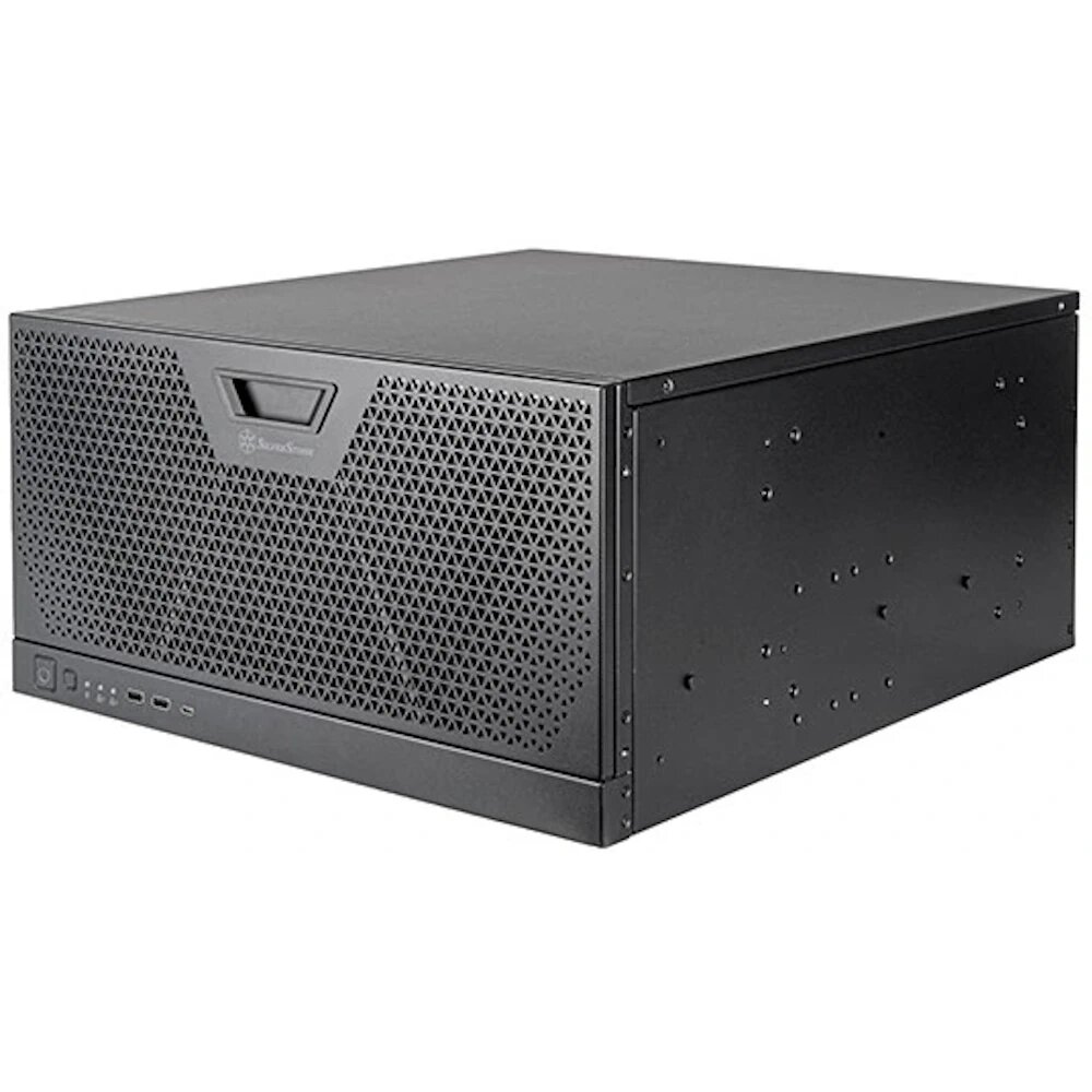 Корпус серверный 5U SilverStone SST-RM51 2*3.5" 4*2.5", 8*PCIe, без БП, USB Type-C, 2*USB 3.0