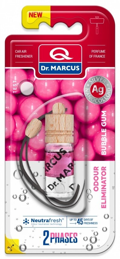 Освежитель воздуха Dr.Marqus 2 Phases Bubble Gum (2 фазы: нейтрализатор + ароматизатор) арт. 901