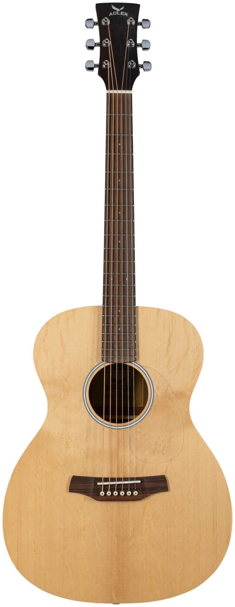 ADLER OM10-SM - акустическая гитара оркестр, верхняя дека массив ситхинской ели, корпус красное дере