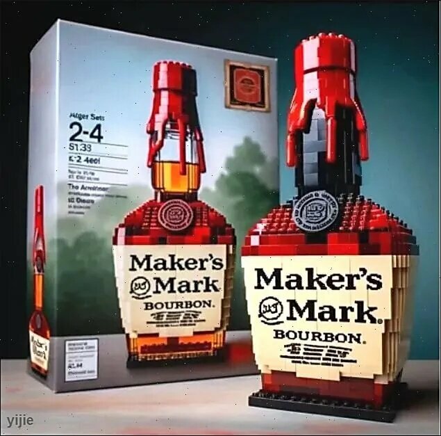 MAKER'S MARK Строительные блоки для винных бутылок