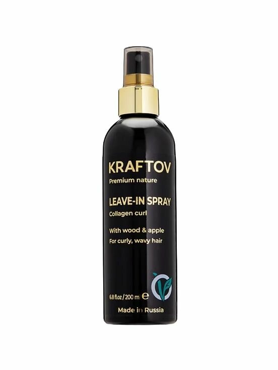 Несмываемый Спрей для волос Kraftov Collagen Curl