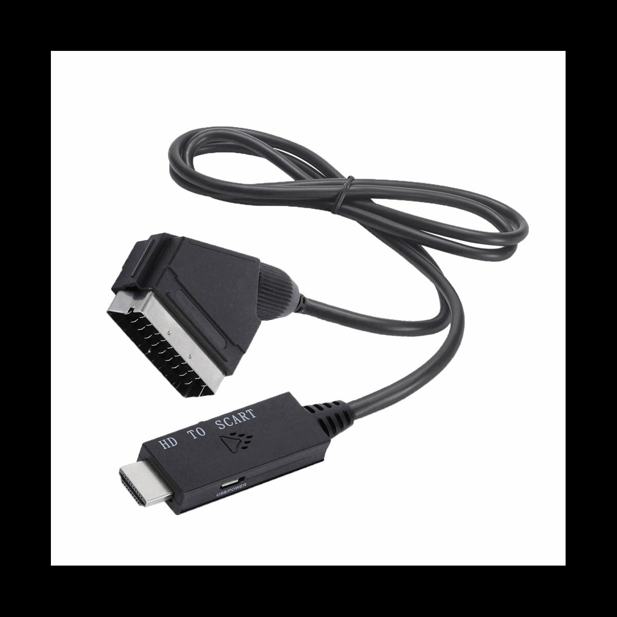 HDMI - Соединительный кабель, совместимый со SCART 1M Аудио/видео конвертер Совместимый HD