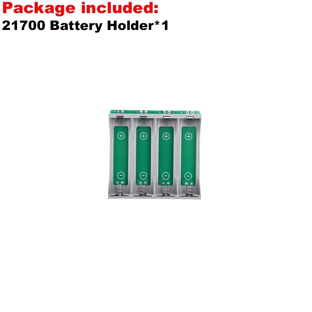 Gaqqee 8-канальный тестер аккумуляторов 21700 18650 1Pcs Battery Holder