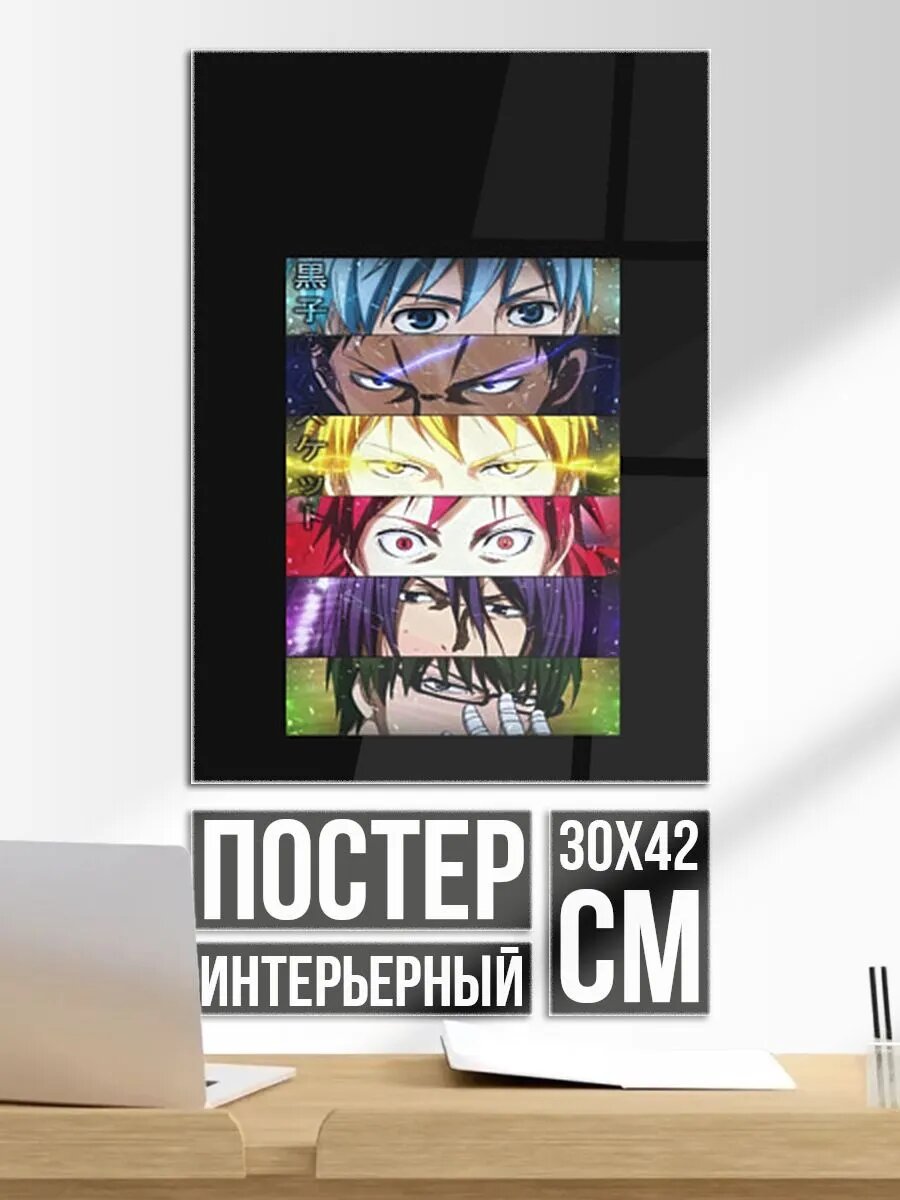 Постер на стену Kuroko No Basket