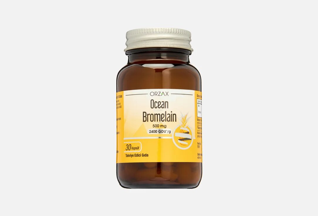 Orzax Ocean 500 мг в капсулах Бромелайн 30 шт