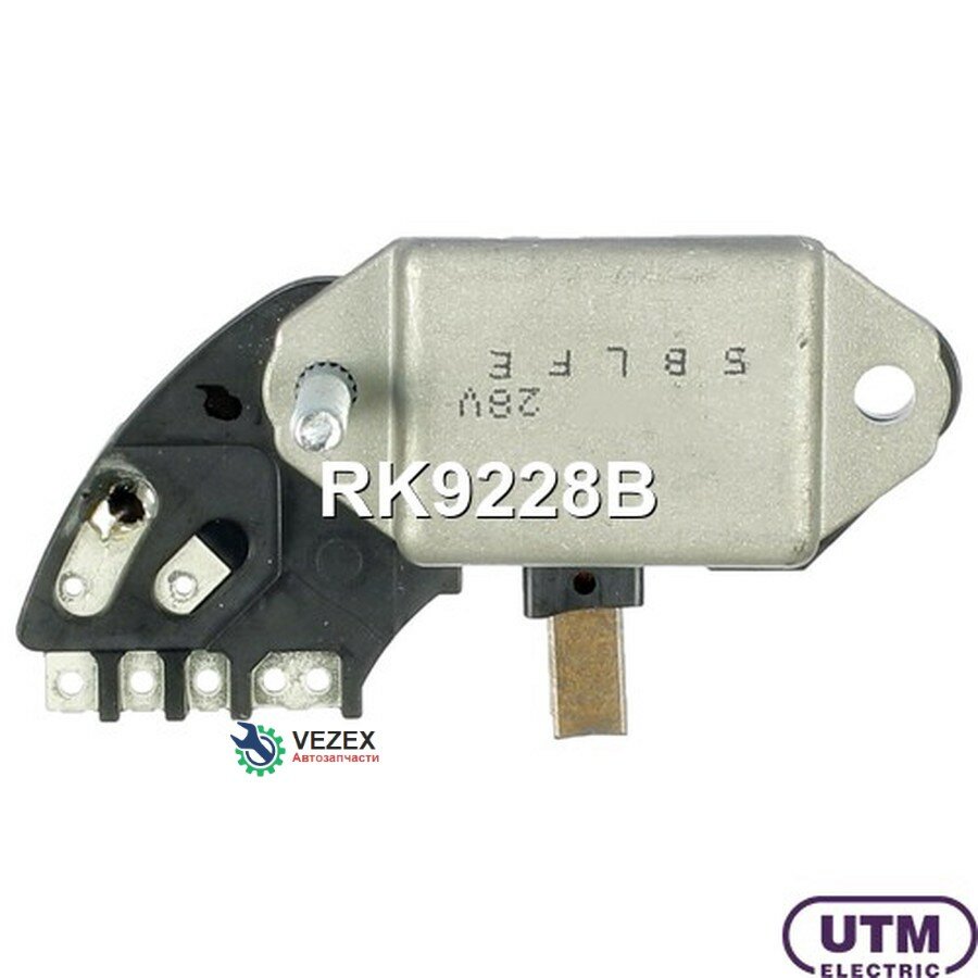 UTM RK9228B Регулятор генератора + щеткодержатель