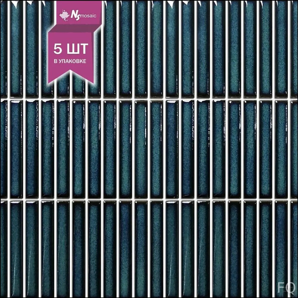 Мозаика плитка 28.2 см x 30.8 см, размер чипа: 12x92 мм