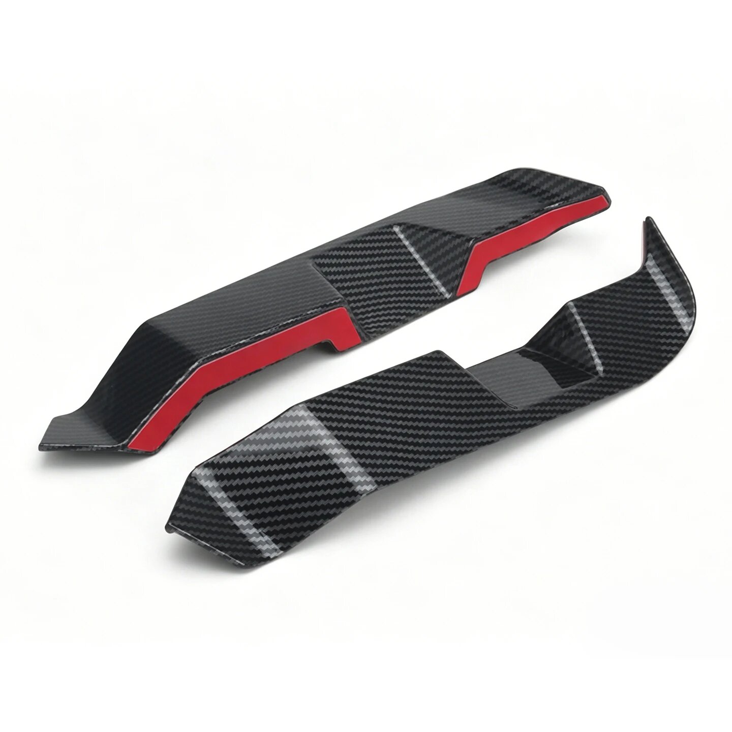 Новинка: Защита передних ног от брызг для мотоциклов Zontes 368G 2024, 2025, Carbon fiber pattern