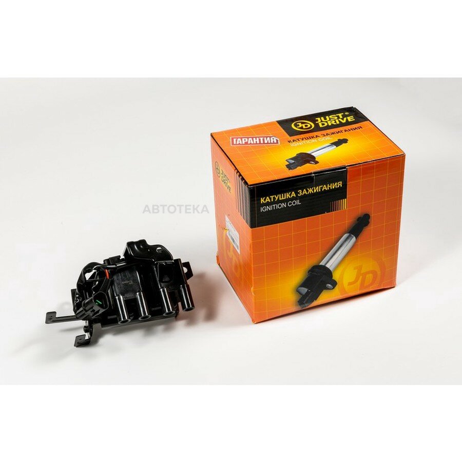 Катушка зажигания JUST DRIVE JDK0172 HYUNDAI: COUPE 2.7 02-, I10 1.2 08-, I20 1.2 08-, SANTA FE 2.7 01-06 \ KIA: RIO 1.2 11-;