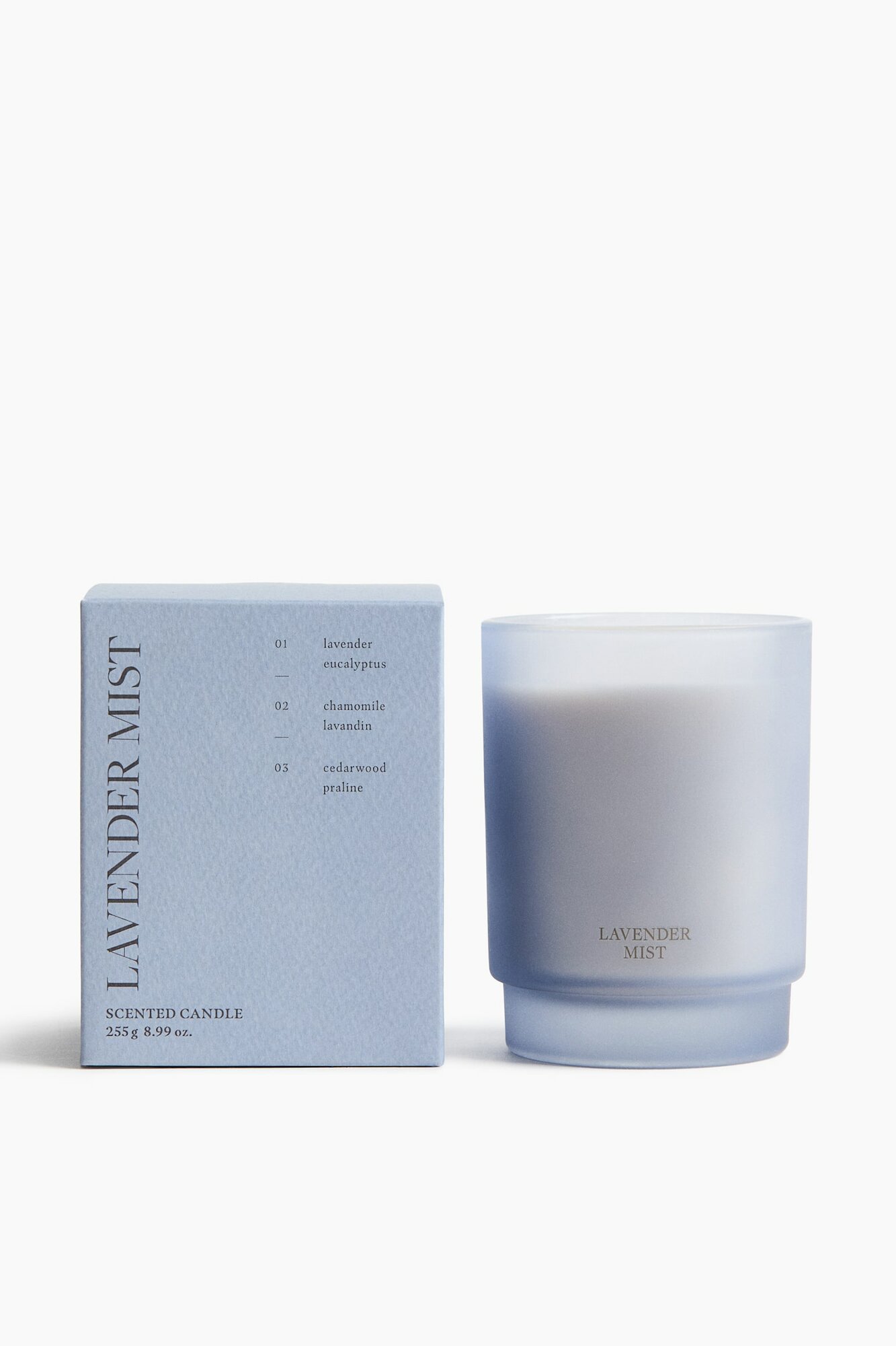 Ароматическая свеча H&M Lavender Mist "Лавандовый туман", 225 г