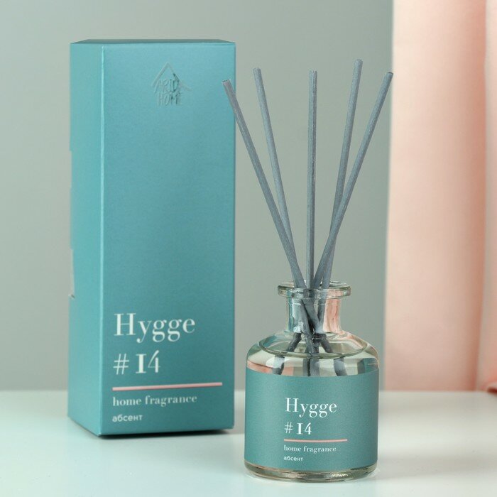 Ароматический диффузор Arida Home "Hygge", 50 мл, абсент