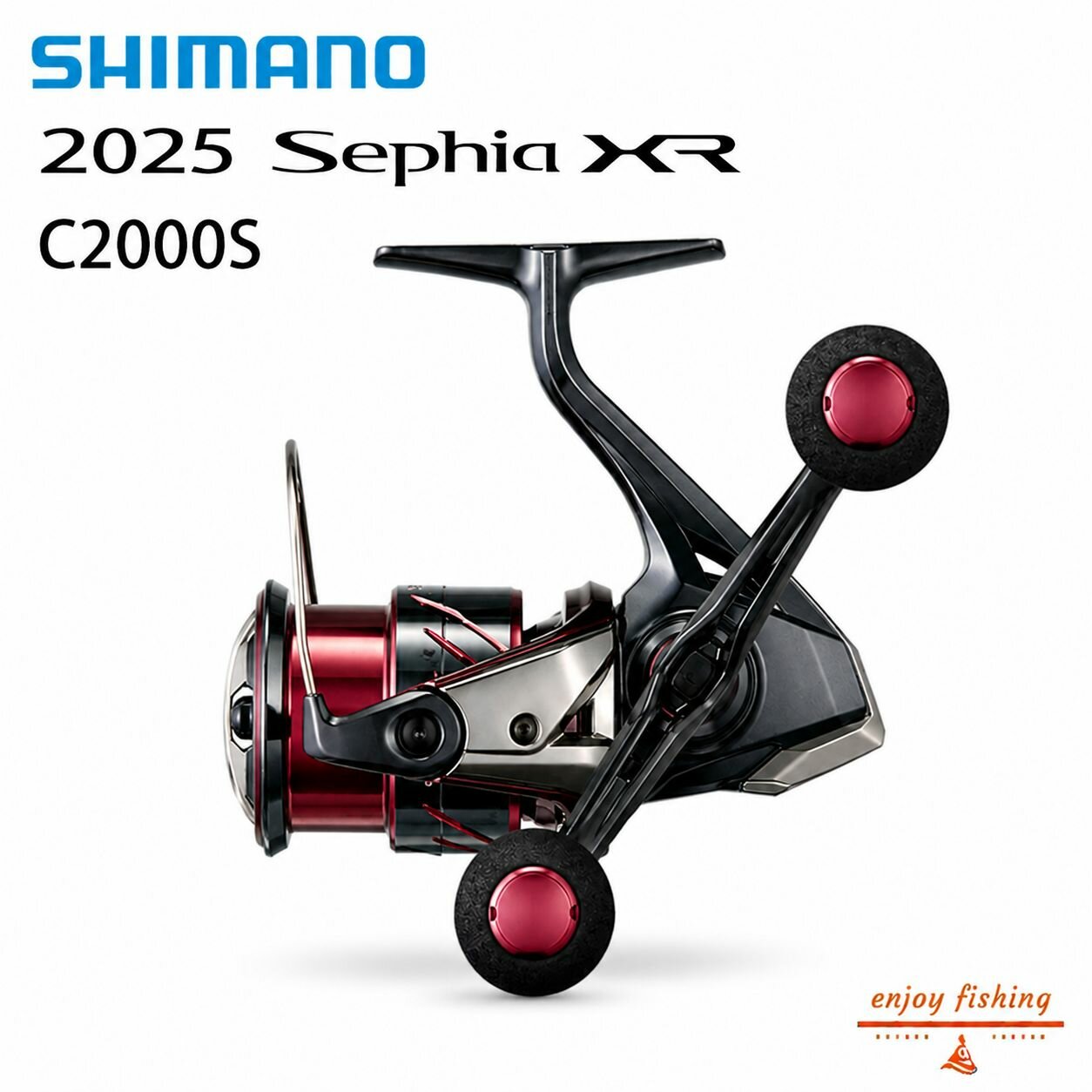 Shimano 2025 Sephia XR C2000S профессиональная скоростная катушка для деликатной рыбалки