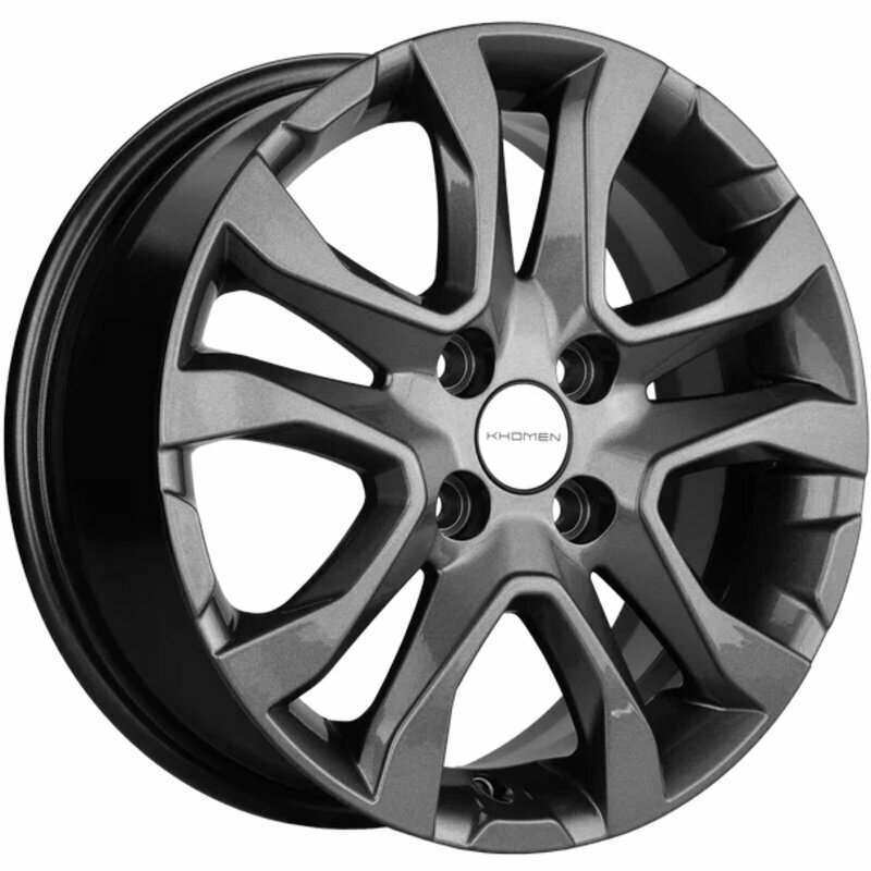 Литой колесный диск Khomen Wheels KHW1503 (Lada Granta) 6x15/4x98 ET36 D58,5 Gray