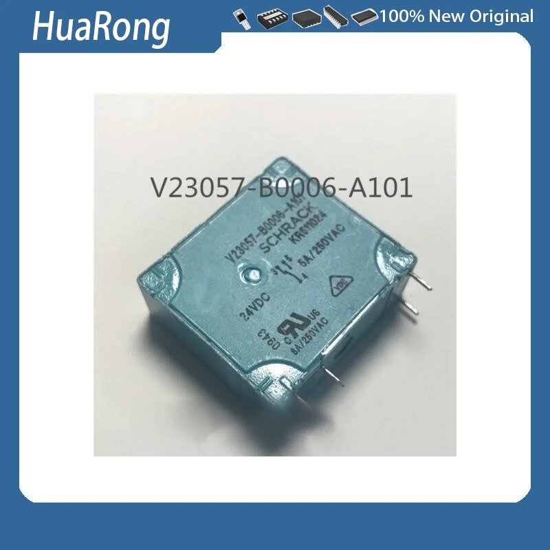 Новый V23057-B0006-A101-24VDC KR 511024 В23057-Б0006-А101 24В 5А PIN-5