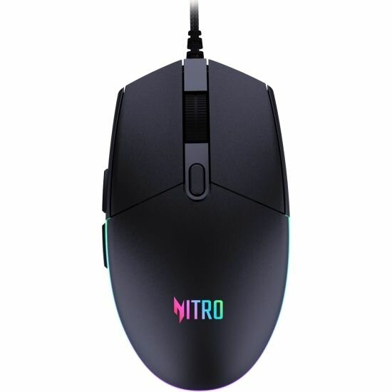Мышь компьютерная проводная Nitro OMW400, USB, оптическая светодиодная ACER (ZL. MCEEE.02U)