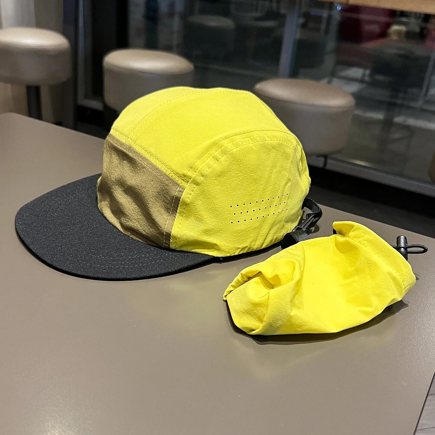 Кепка бейсболка мужская/женская Yellow Black
