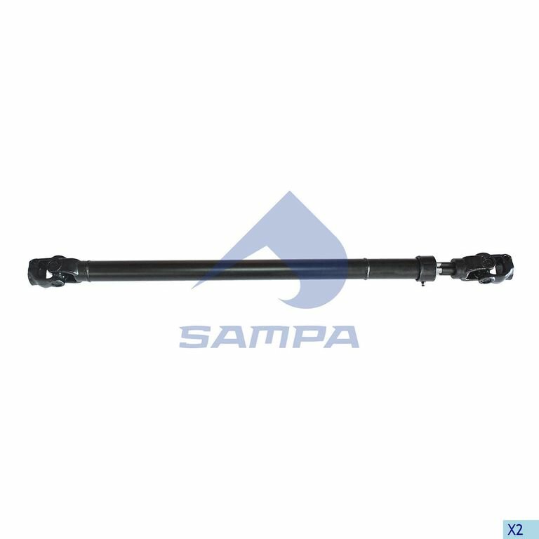 Вал карданный volvo fh12 колонки рулевой l 789мм sampa