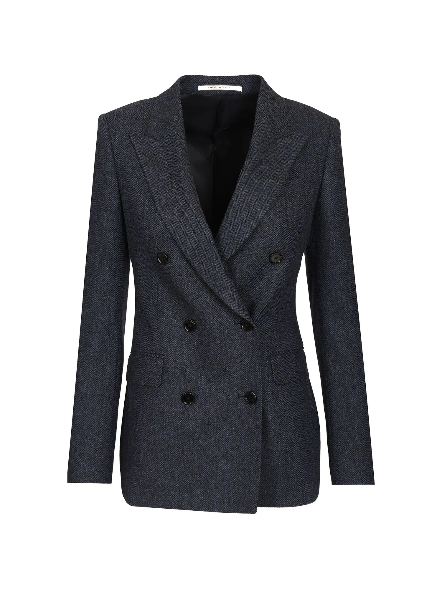 Куртка Paris herringbone double-breasted jacket