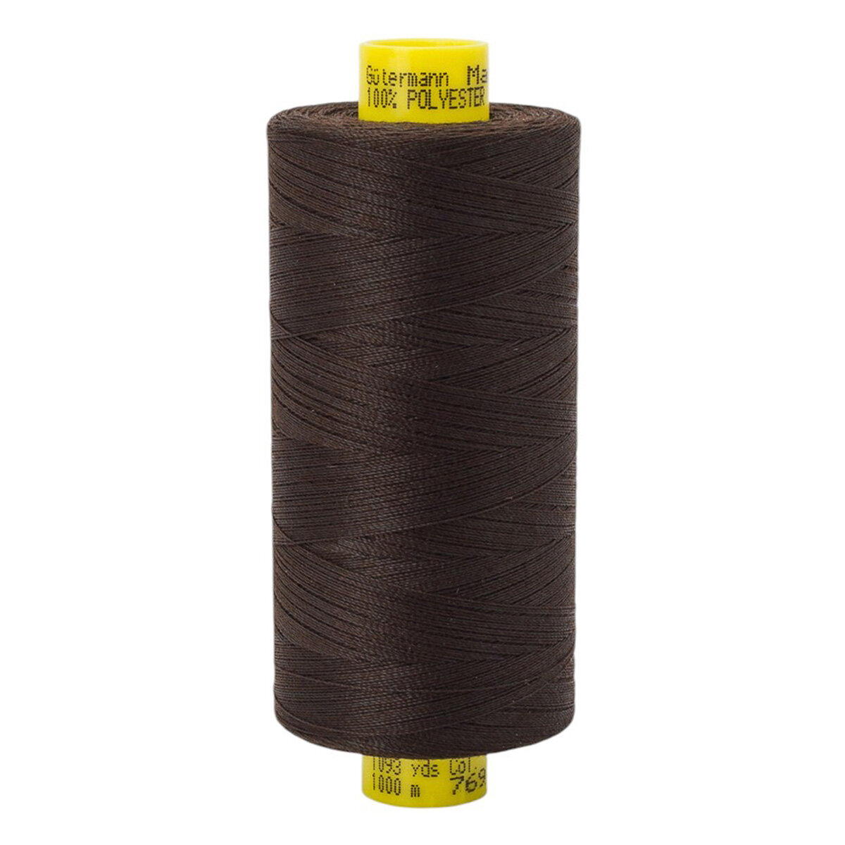 Нитки Mara 120/1000 м универсальные, 100% полиэстер Gutermann 700207 (769 средне-коричневый), 10 шт