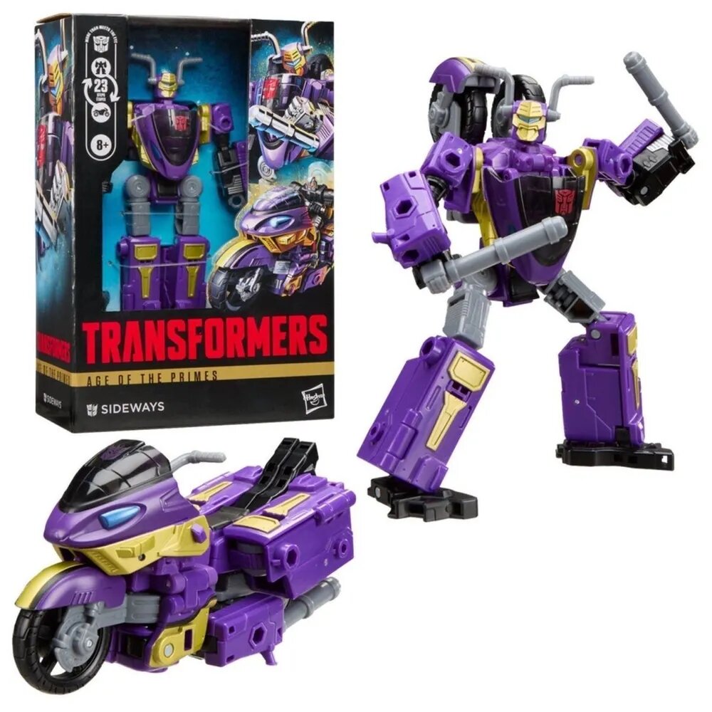 Трансформер игрушка Hasbro Transformers: Age of the Primes Voyager Class Sideways 14,5 см G1999
