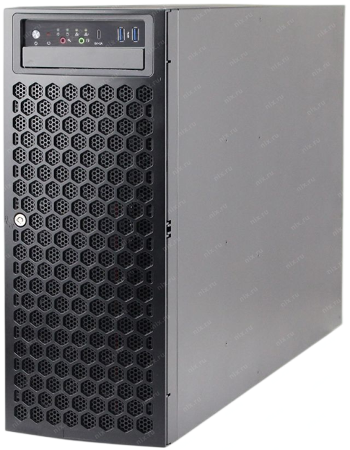 Foxline FL-T4U435 Серверный корпус/ Server case FL-T4U435, 4U/Tower, ATX, w/o psu, (support ATX or CRPS), 1x2,5" ext, 4
