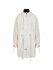 Пальто Iceberg Hooded drawstring coat, размер 40, бежевый/белый